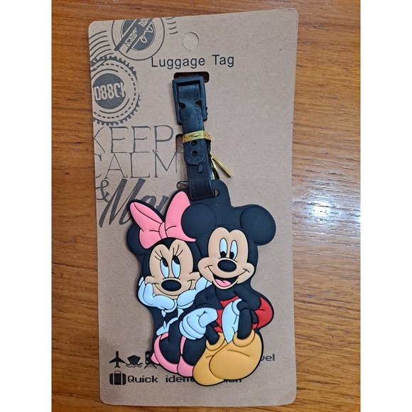 Bags | New Disney Mickey Minnie Mouse Pvc Travel Baggage Backpack ...
